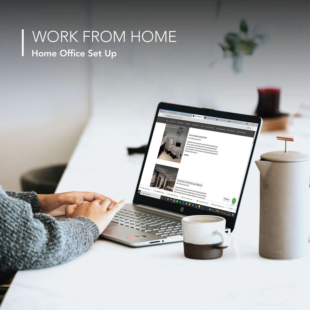 Work From Home - Home Office Set Up | Vinoti Living